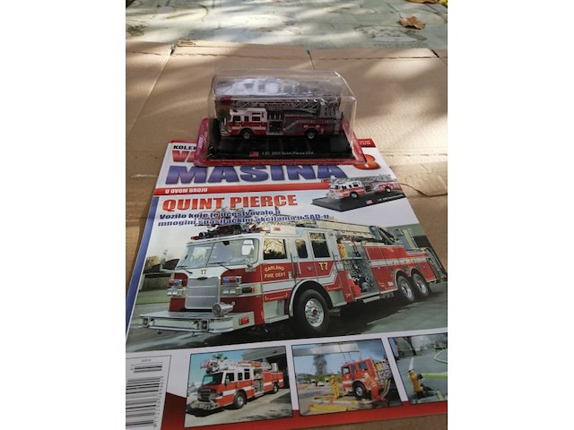 Kolekcija vatrogasnih mašina br.3 - Quint Pierce