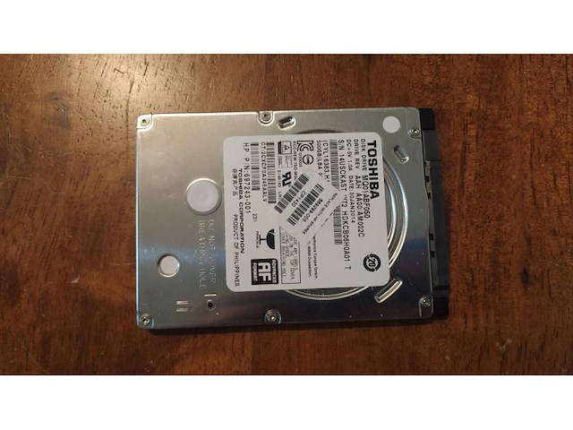 Hard disk SLIM Toshiba 500GB , SATA II , 100% helta