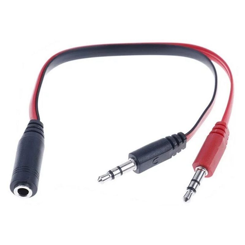 Fast Asia Adapter Audio 3.5mm stereo jack (M) na 2×3.5mm stereo jack (2xM)