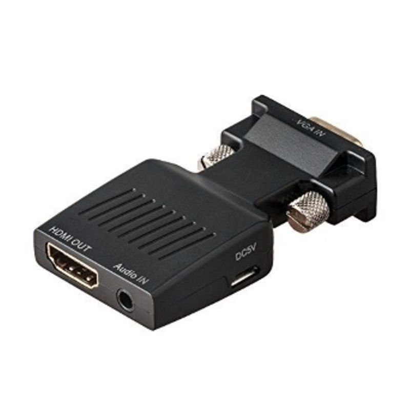 Fast Asia Adapter-konvertor VGA (M) – HDMI (Ž) plug in
