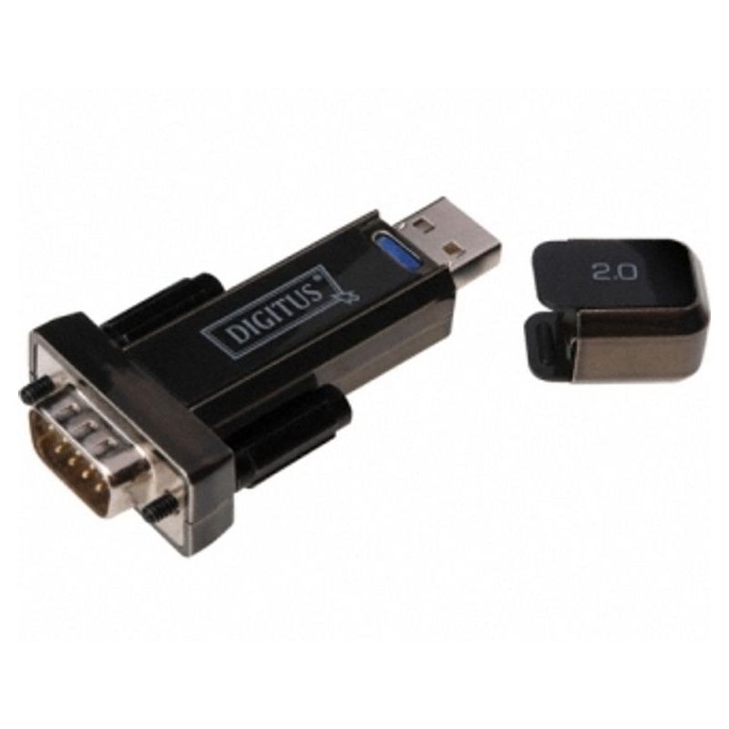 Digitus Adapter USB 2.0 tip A (M) – Serijski port (RS-232) 9pin (M) crni DA-70156