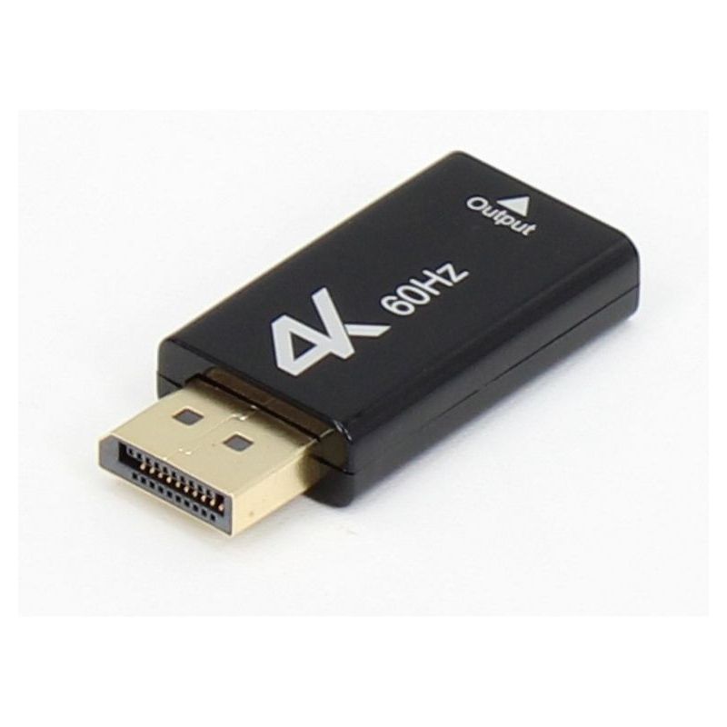 E-green Adapter DisplayPort 1.4 (M) – HDMI 2.0 (F) crni