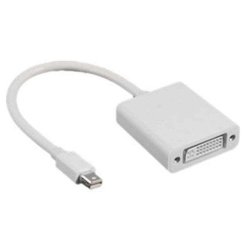 Fast Asia Adapter – konvertor Mini DisplayPort (M) – DVI (F) beli