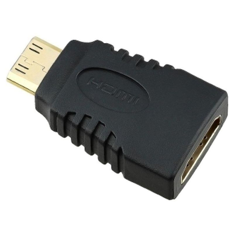Fast Asia Adapter Mini HDMI (M) – HDMI (F) crni