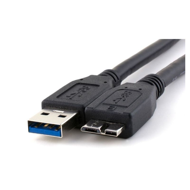 E-green Kabl USB 3.0 tip A – Micro-B M/M 2m crni