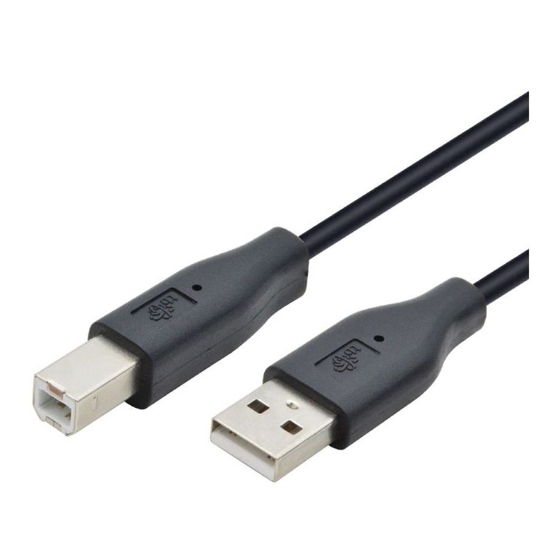 E-green Kabl USB A – USB B M/M 1.8m crni