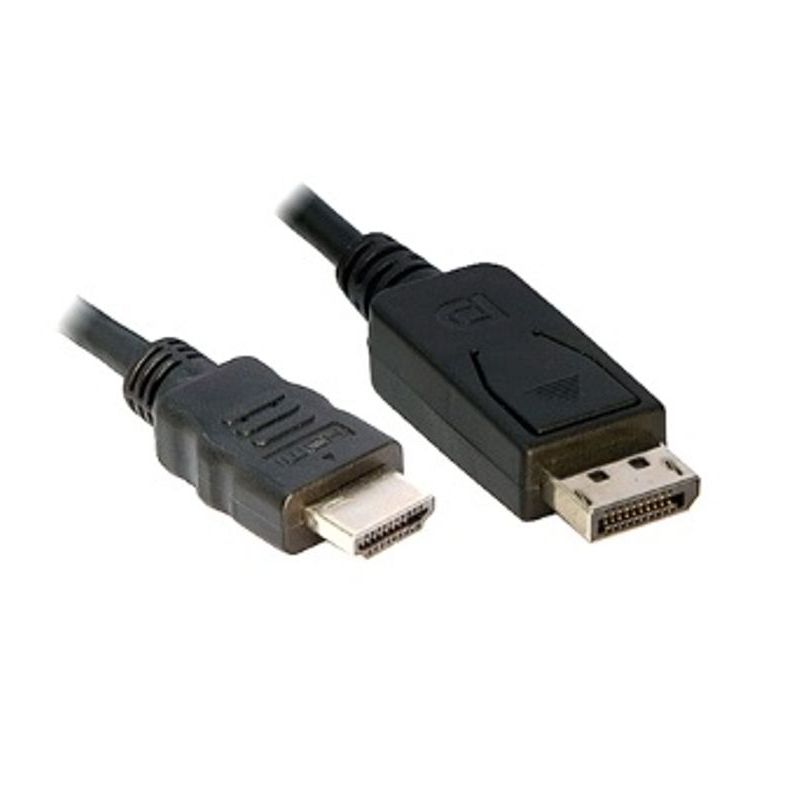 E-green Kabl DisplayPort (M) – HDMI (M) 1.8m crni