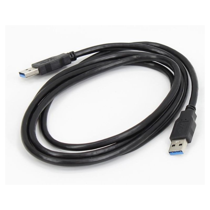 E-green Kabl 3.0 USB A – USB 3.0 A M/M 1.8m crni
