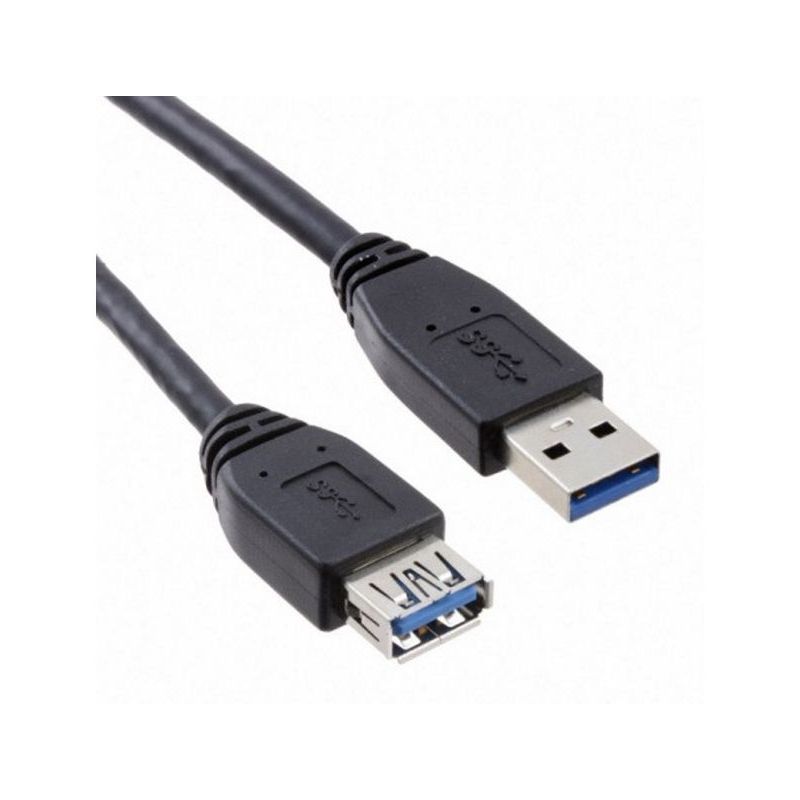 E-green Kabl USB 3.0 A – USB A M/F (produžni) 1.8m crni