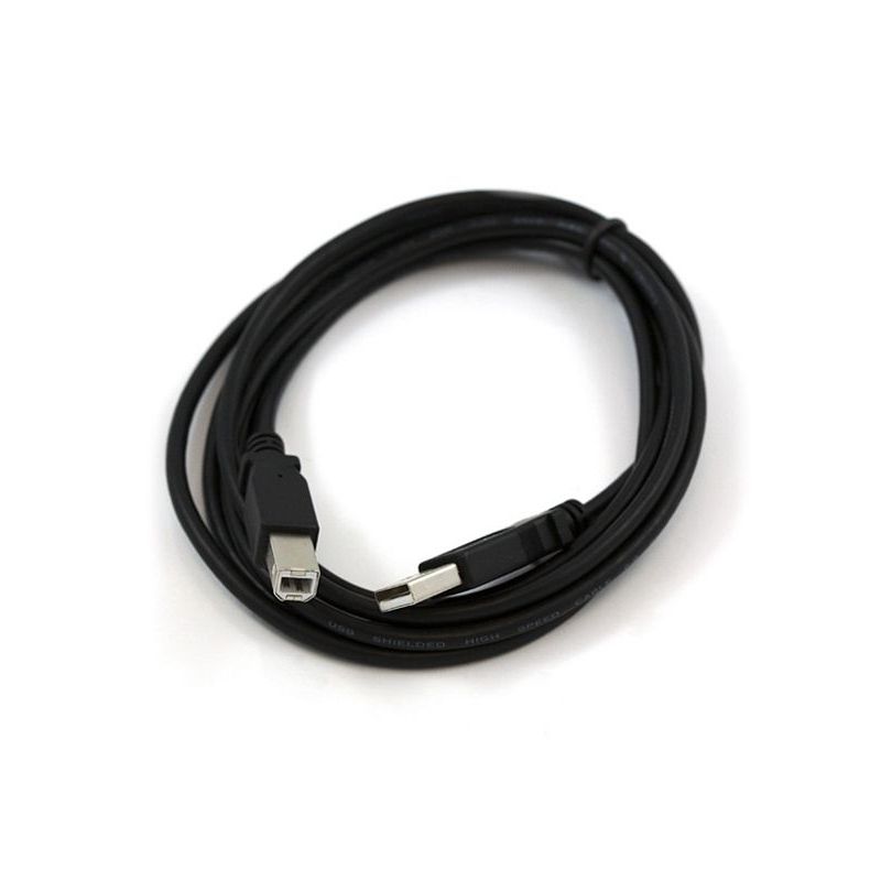 E-green Kabl USB A – USB B M/M 1.8m crni (full bakar) Premium