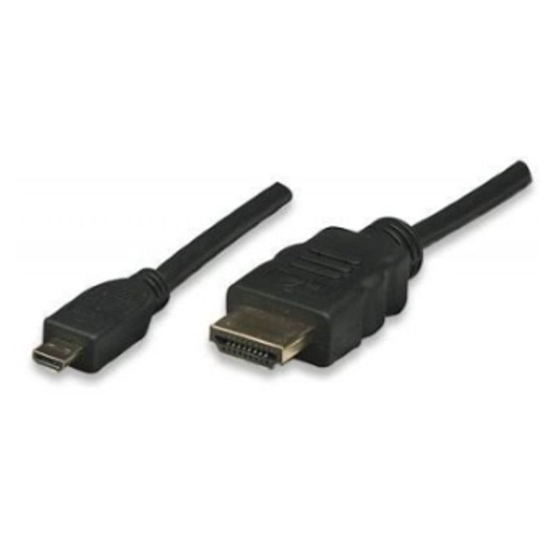 E-green Kabl HDMI (M) – HDMI Mikro-D (M) 1.5m crni