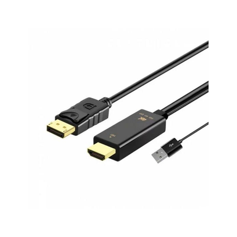 Fast Asia Kabl HDMI + USB 2.0 na DisplayPort (m/m) 1.8m