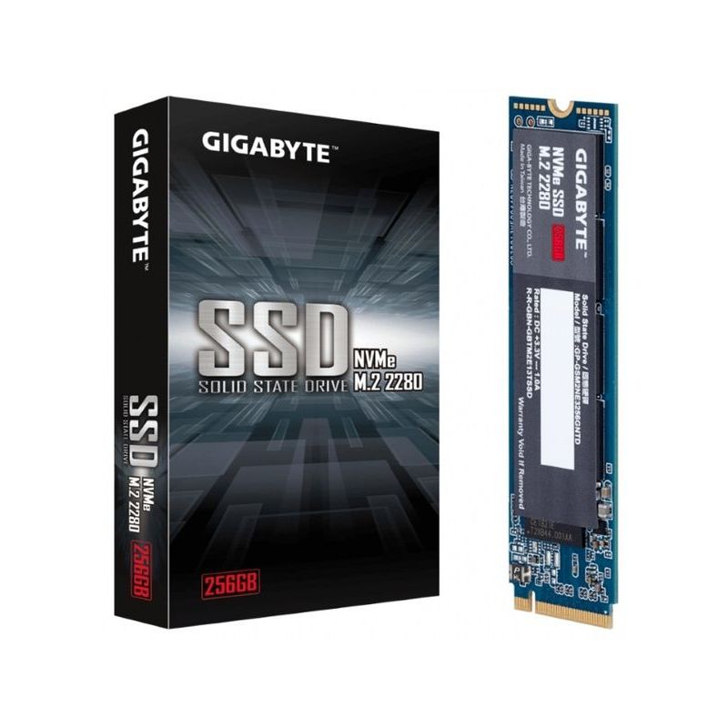 Gigabyte 256GB M.2 PCIe Gen3 x4 NVMe SSD GP-GSM2NE3256GNTD