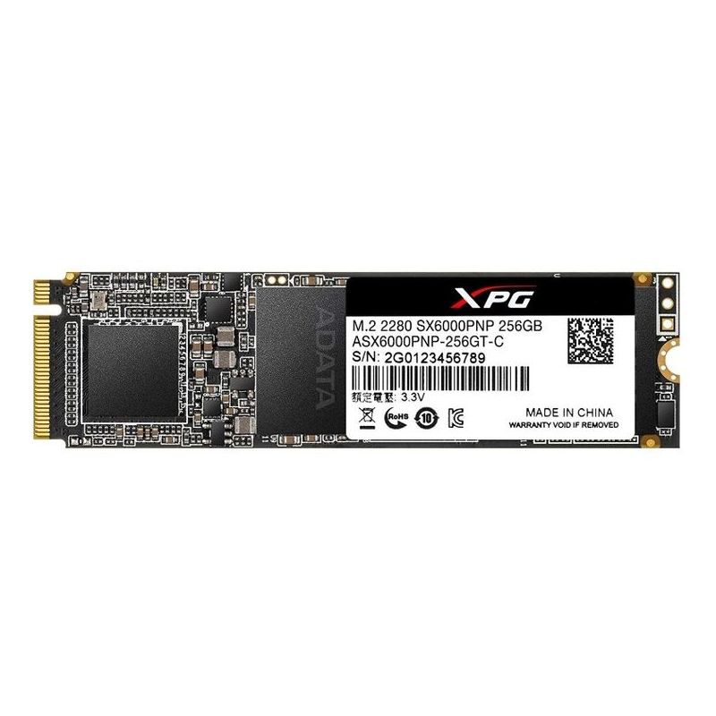 A-data 256GB M.2 PCIe Gen 3 x4 NVMe ASX6000PNP-256GT-C SSD