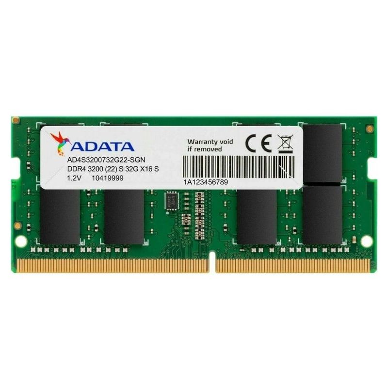 A-data SODIMM DDR4 32GB 3200Mhz AD4S320032G22-SGN
