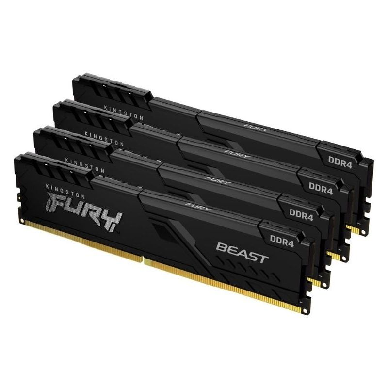 Kingston DIMM DDR4 128GB (4x32GB kit) 3600MHz KF436C18BBK4/128 Fury Beast Black