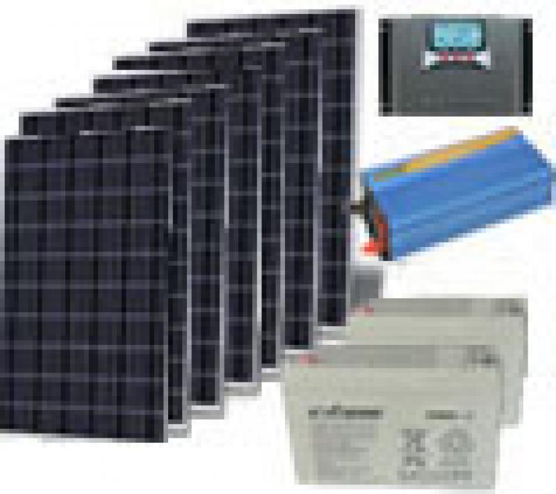5. svakodnevni celogodisnji komplet 12V/230V 510w solarnih panela 400Ah baterija
