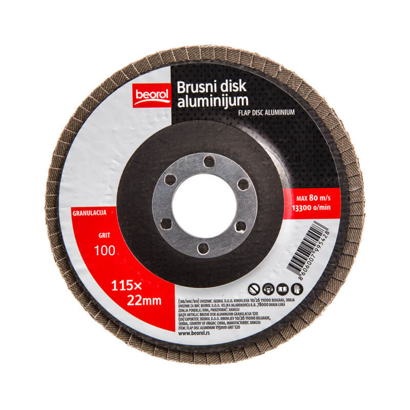 DISK BRUSNI ALUMINIJUM 100 BEOROL