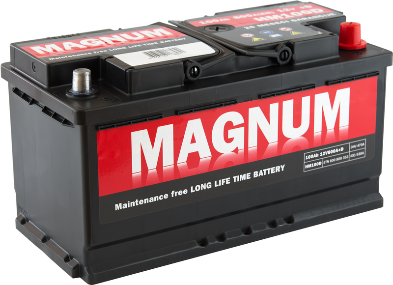 AKUMULATOR 12V 100AH D+ MAGNUM