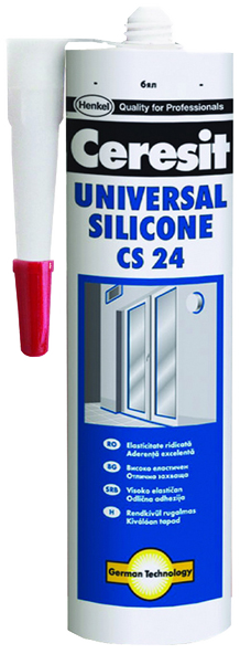 SILIKON UNIVERZALNI BELI CS 24 CERESIT