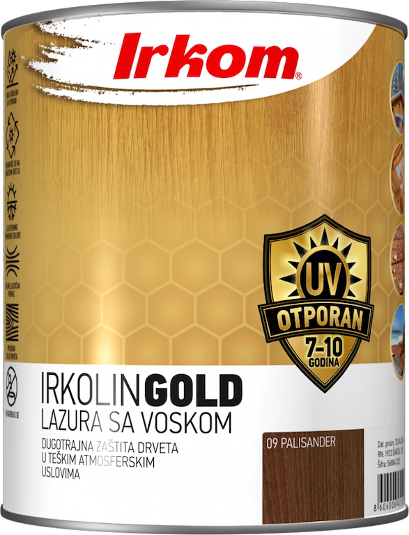 IRKOM IRKOLIN GOLD BEZBOJNI 0,75