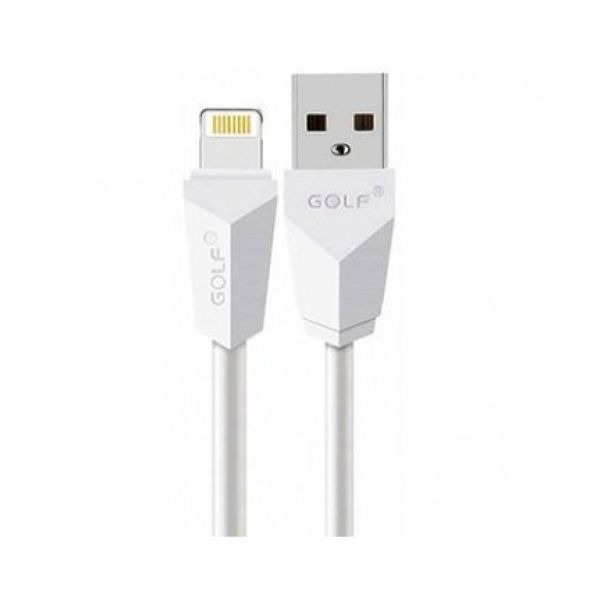 GOLF USB kabl Iphone GC-27I, bela, 1m