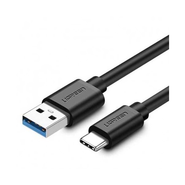 UGREEN USB kabl 3.0 A na Tip C US184 1.5m, crna