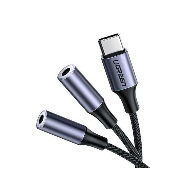UGREEN USB kabl Tip C na 2 x Audio 3.5mm F. 25cm