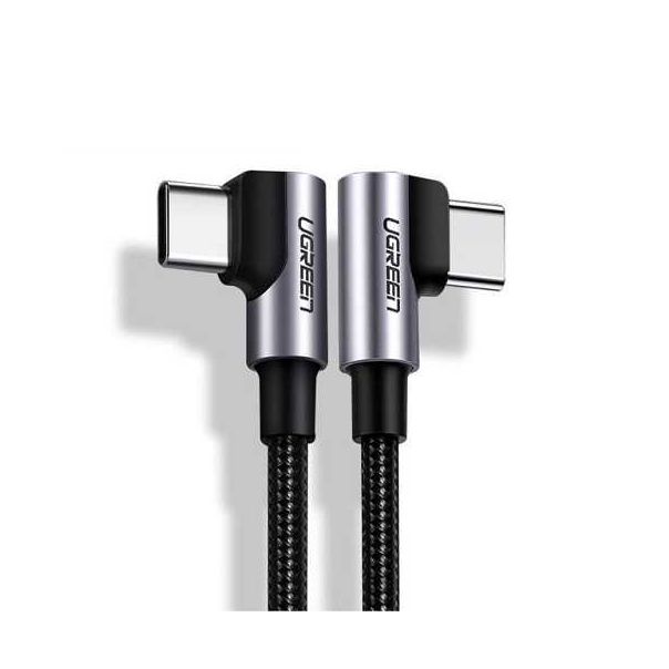 UGREEN USB kabl US323 USB Tip C na USB Tip C, crna