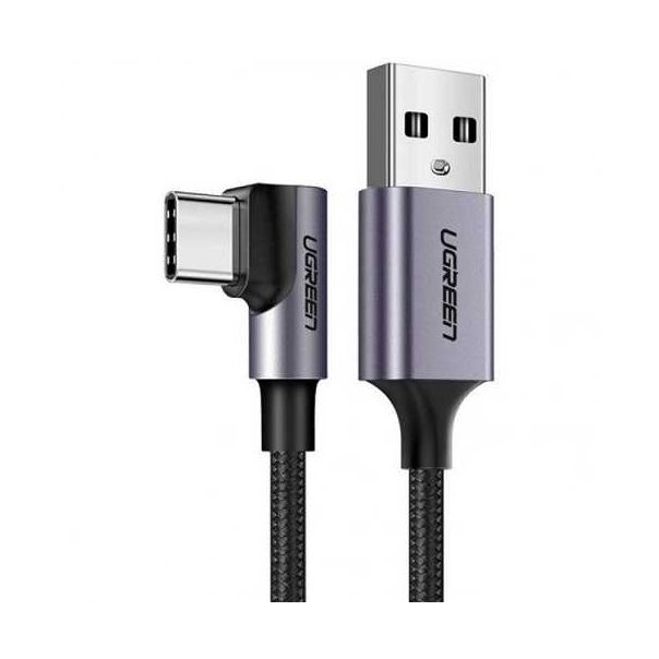 UGREEN USB kabl ugaoni USB-C m. na USB2.0 A US284, crna