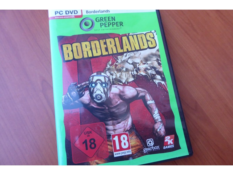 Borderlands PC DVD