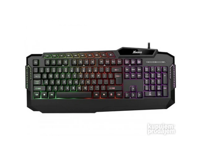 X-Wave XL 02 RGB gejmerska tastatura