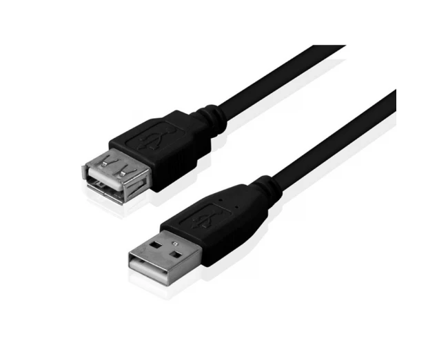 Fast Asia (OST01043) kabl USB 2.0 tip A (muški) na USB 2.0 tip A (ženski) 5m crni
