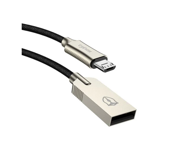 T-phox (61444) micro USB (muški) na USB (ženski) 1m zlatmi