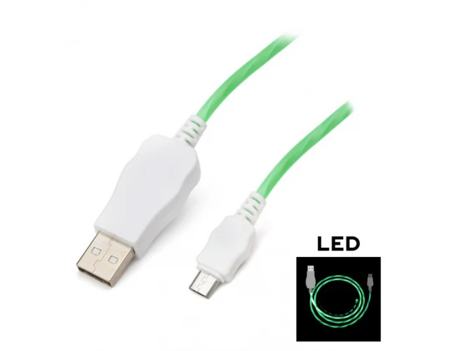 3G (81216) kabl USB A (muški) na micro USB (muški) 1m zeleni