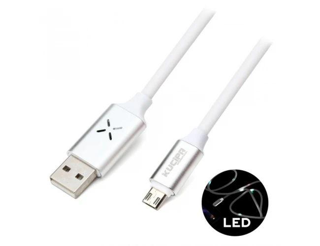 3G (81226) kabl USB A (muški) na micro USB (muški) 1m beli