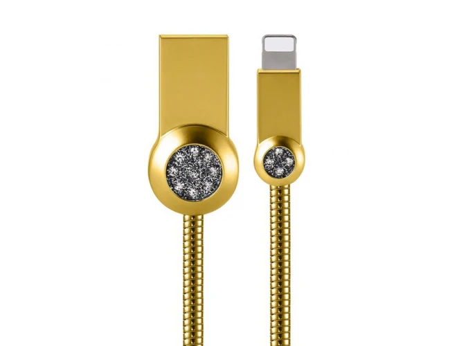 Remax (59818) kabl USB A (muški) na lighting (muški) 1m zlatni