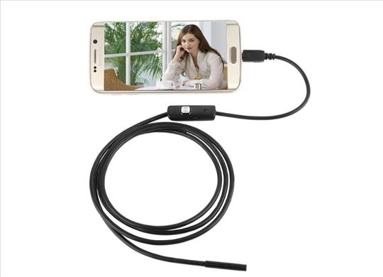 USB Android endoskopska kamera 5 m tvrdi kabl