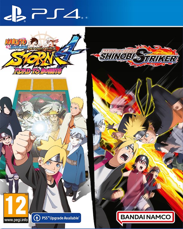 PS4 Naruto Shippuden Ultimate Ninja Storm 4 - Road to Boruto + Naruto to Boruto - Shinobi Striker