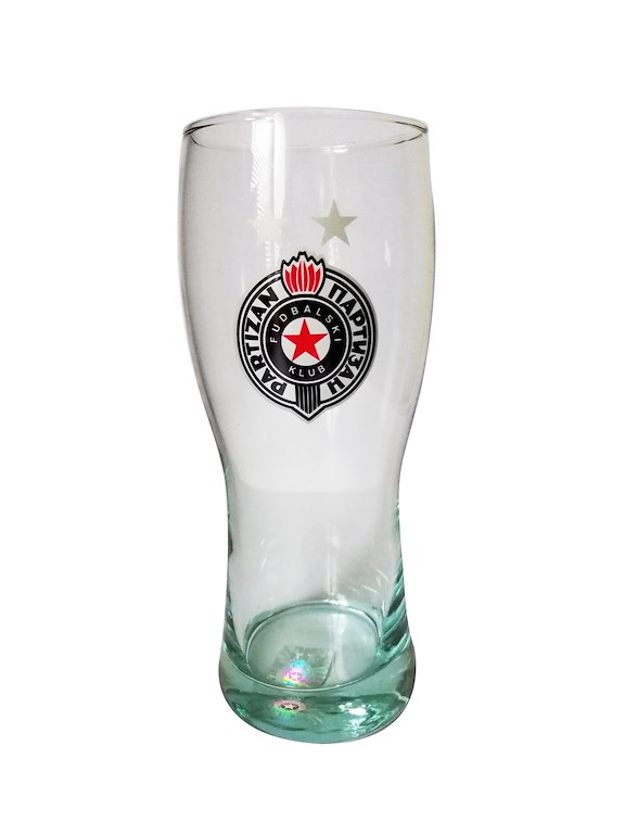 ČAŠA STAKLENA ZA PIVO – PARTIZAN