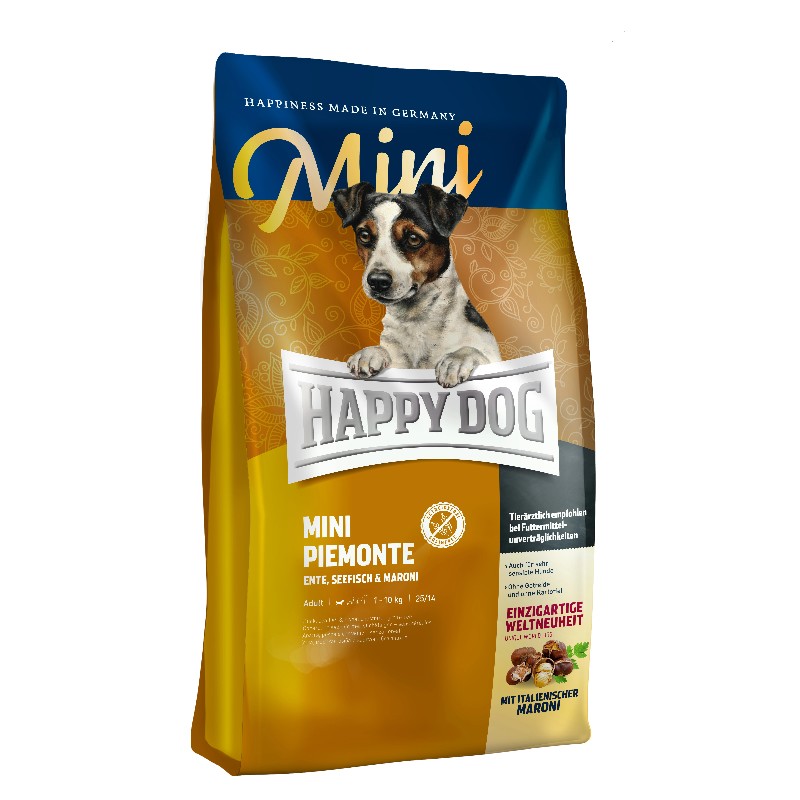 Happy Dog Mini Piemont italijanksi kesten i pačetina 1 i 4kg