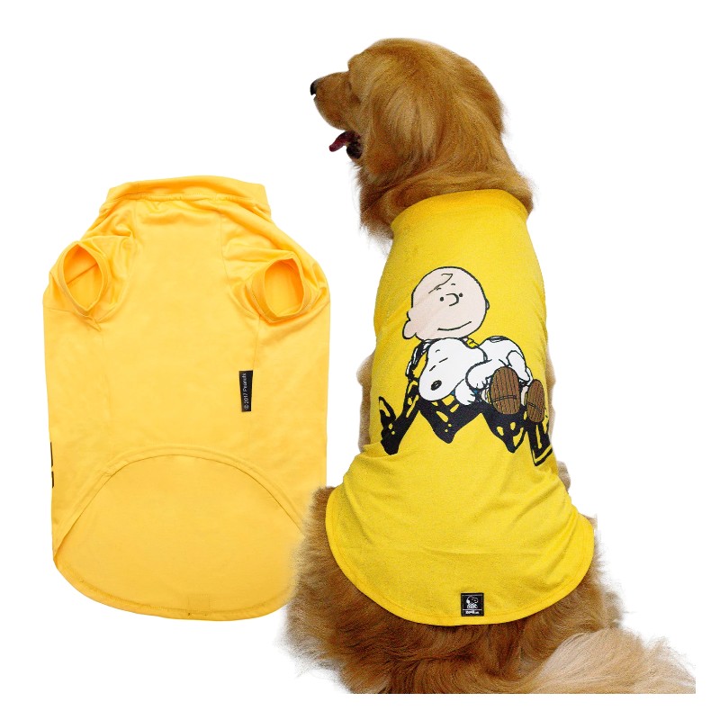 Majica Snoopy Charlie Brown Sleep žuta