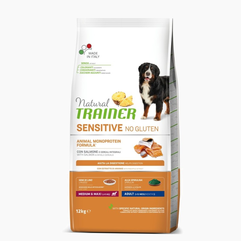 Trainer Natural Medium and Maxi Adult bez žitarica Losos 3kg i 12kg