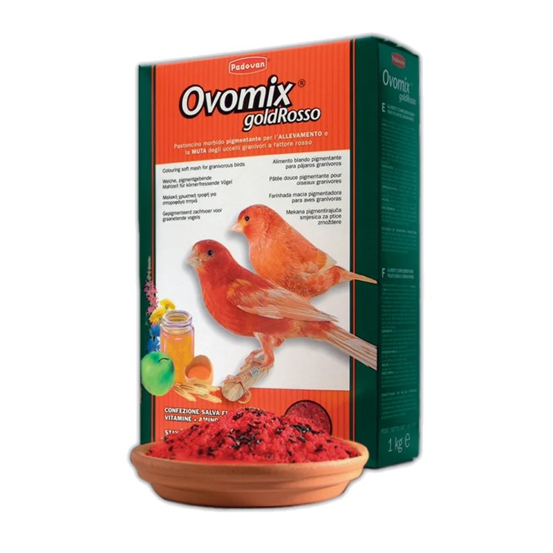 Padovan Ovomix Gold Rosso 300g i 1kg