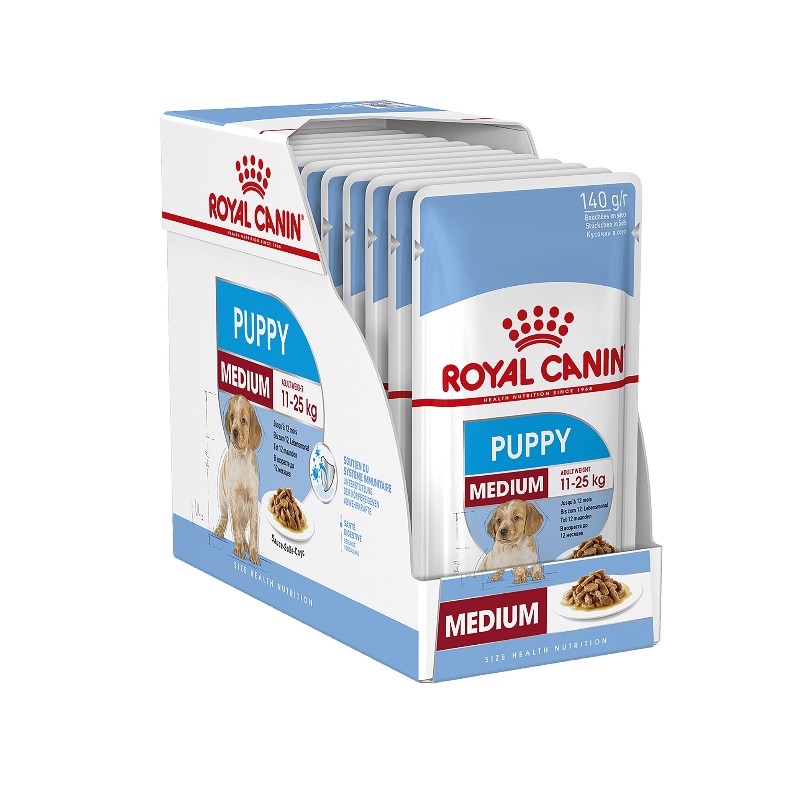 Royal Canin Medium Puppy 10x140g