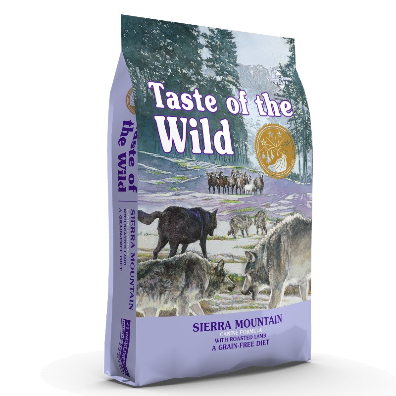 Taste of the Wild Siera Mountain Canine bez žitarica Jagnjetina 2kg i 12,2kg