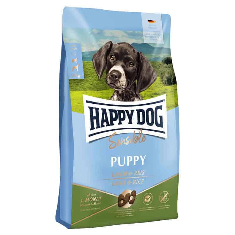 Happy Dog Hrana za štence Puppy Sensible, jagnjetina i pirinač