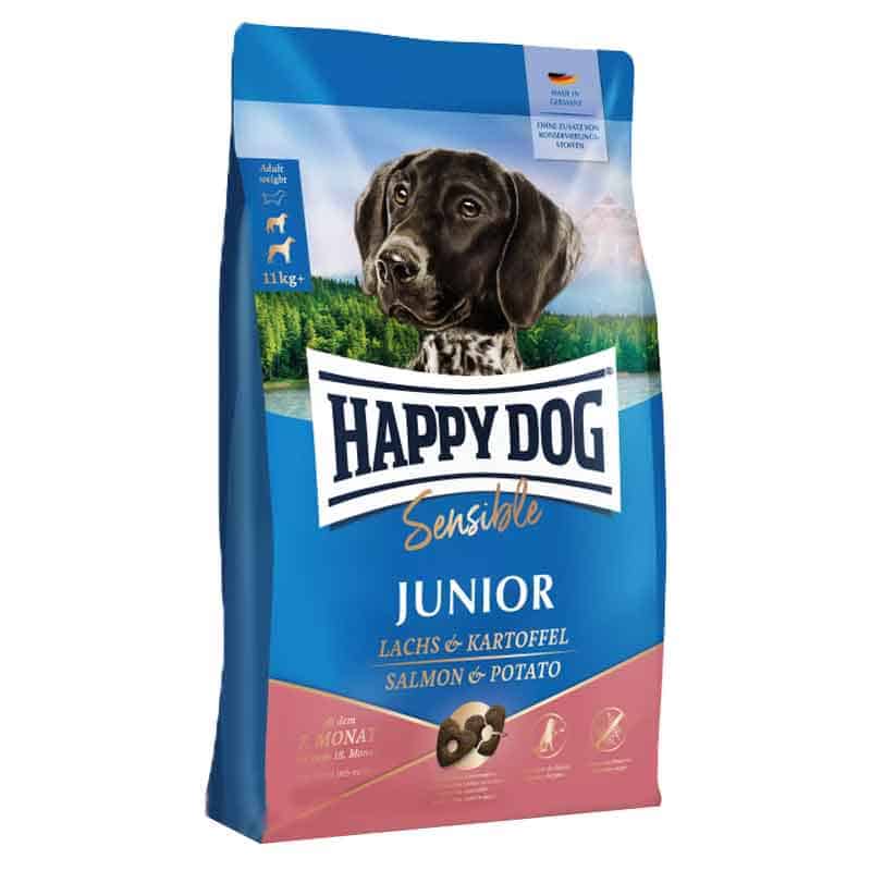 Happy Dog Hrana za mlade pse Junior Sensible, losos i korompir