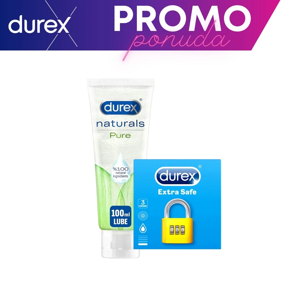 Durex® PROMO Lubrikant i Extra Safe Kondomi