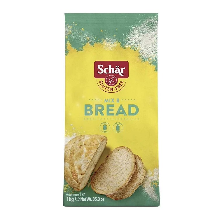 Schär BRAŠNO bez Glutena Mix B Bread 1 kg